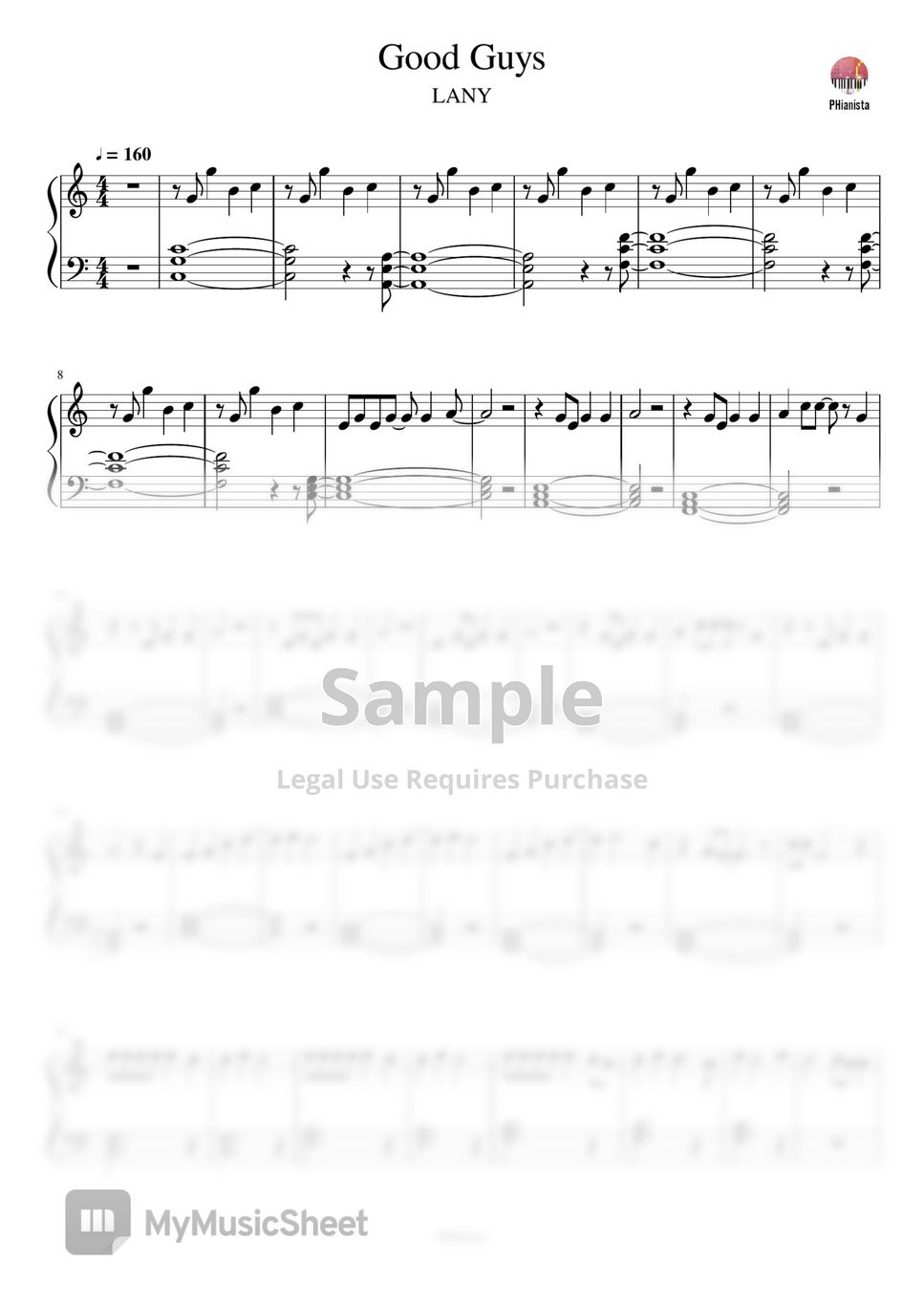 LANY - Good Guys Sheets