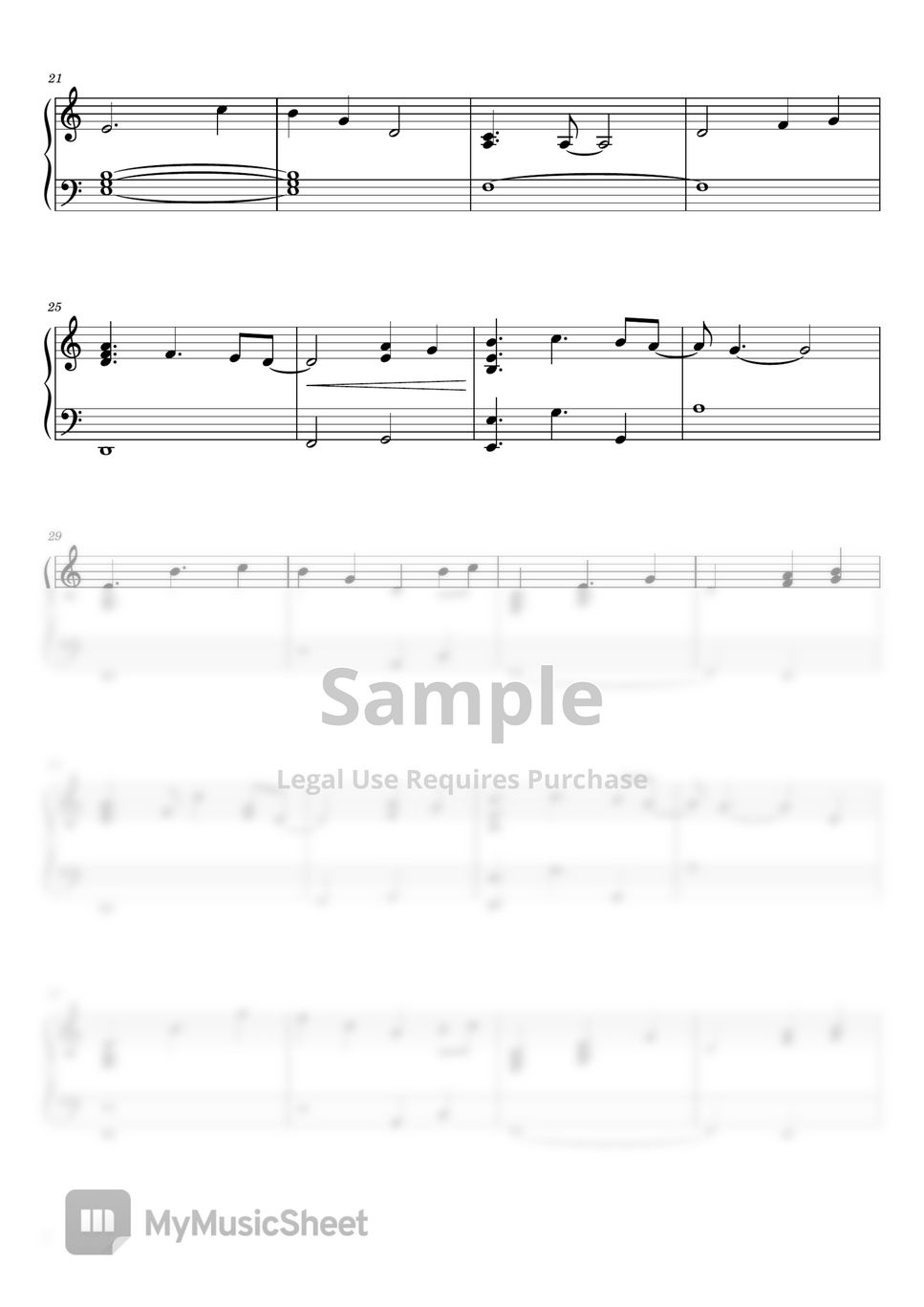 Minecraft - Clark ((Minecraft) - For Easy Piano) Sheet Music by poon