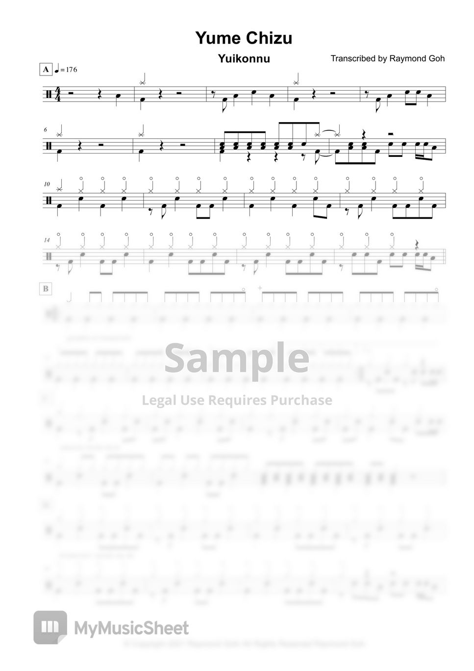 Yuikonnu Yume Chizu OSU Sheets By Raymond Goh