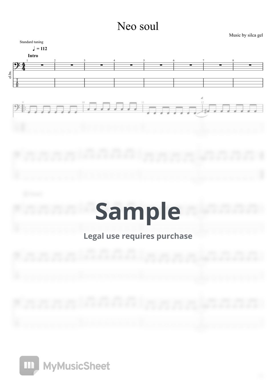 실리카겔 - Neo soul Sheets by Tastybass