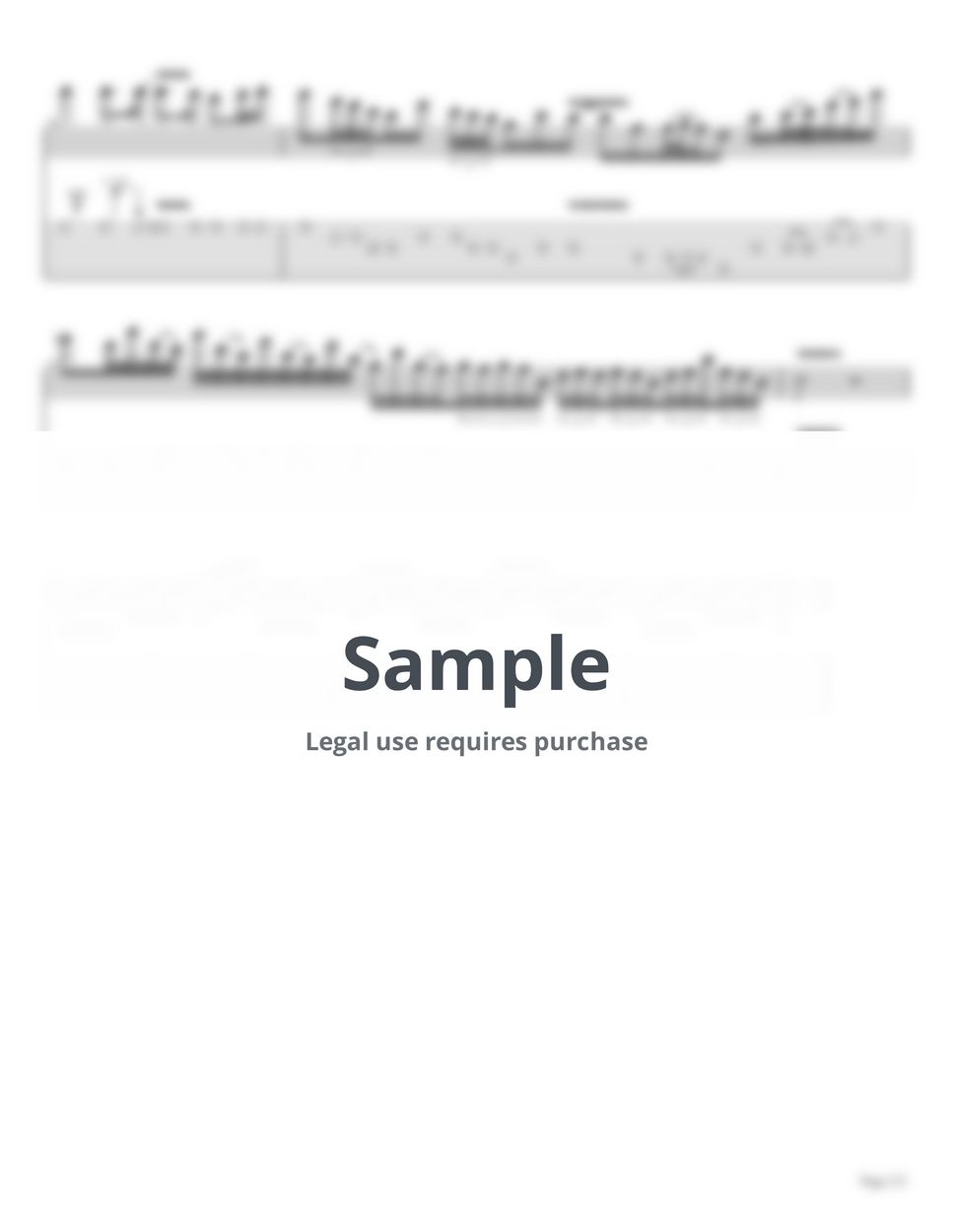 Dream Theater - Another Day Sheet Music by David Escobar