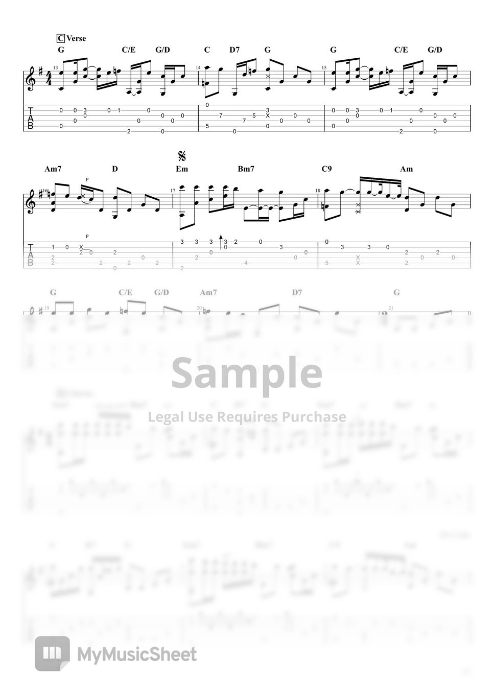 Dan Seals - One Friend Fingerstyle Tab - Fingerstyle Guitar Sheets by ...