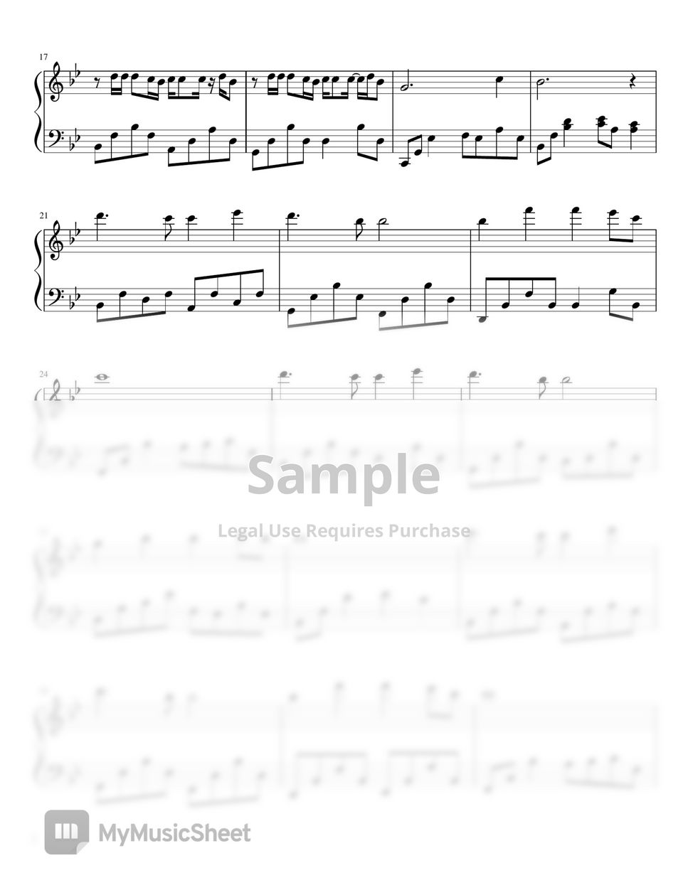 周杰倫 - 聽媽媽的話 악보 by Leisure Piano Sheets