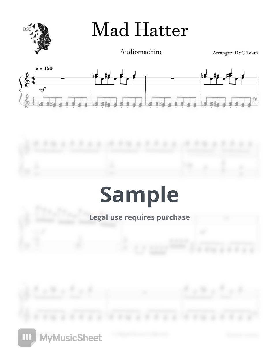 Audiomachine - Mad Hatter Sheets by Digital Scores Collection