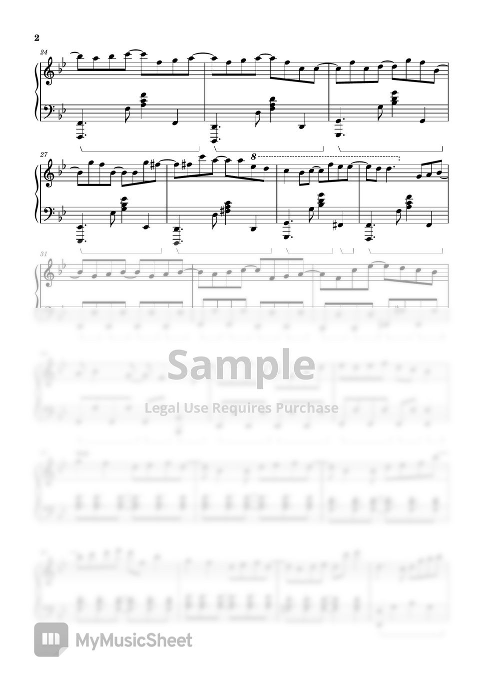 YOASOBI - Gunjou (Marco D.) Sheets by Marco D.