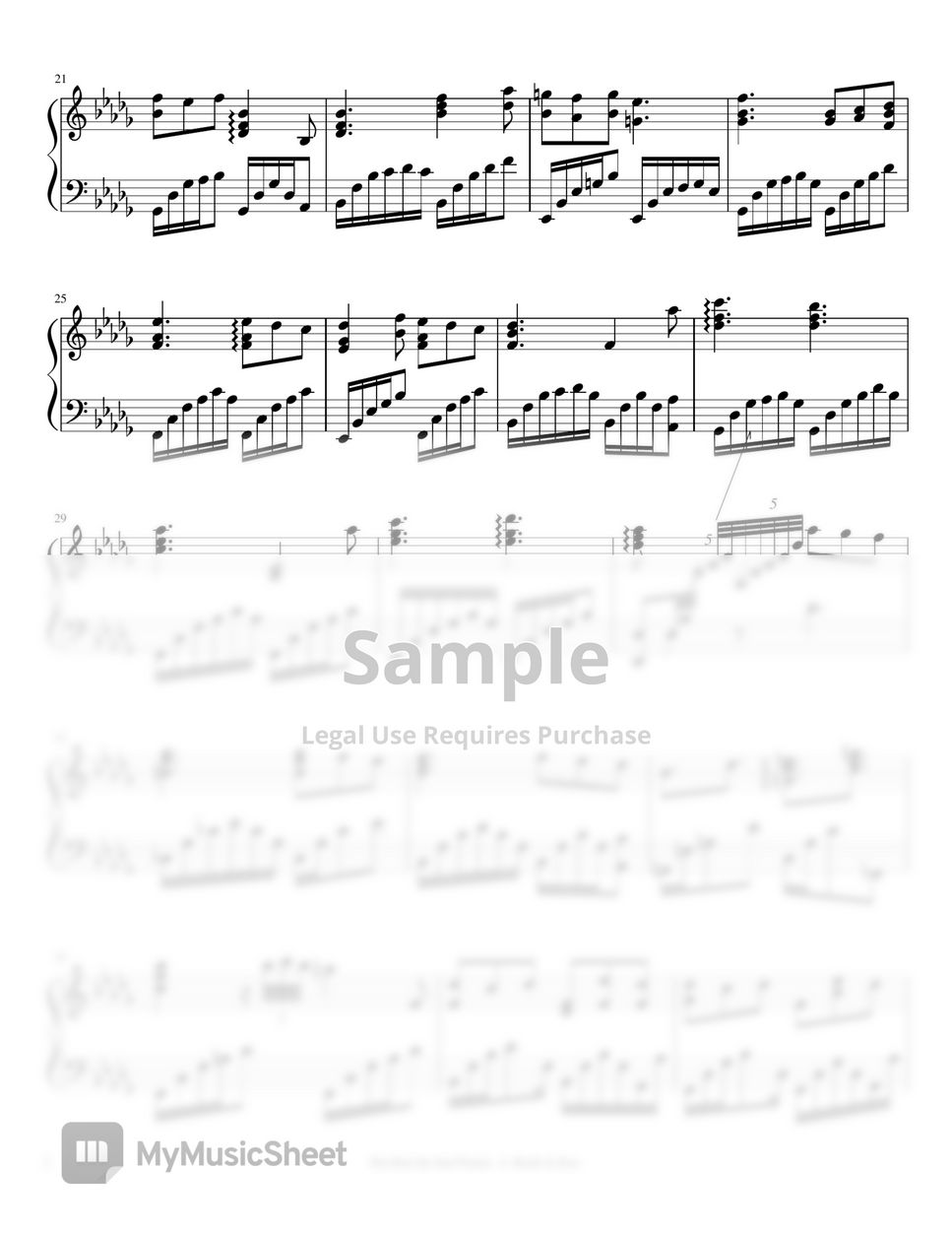 NieR: Autamota - City Ruins / Rays of Light (Rui Ruii) Sheets by Rui Ruii