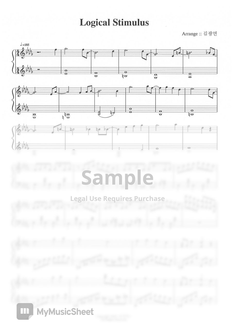 a_hisa - Logical Stimulus Sheet Music