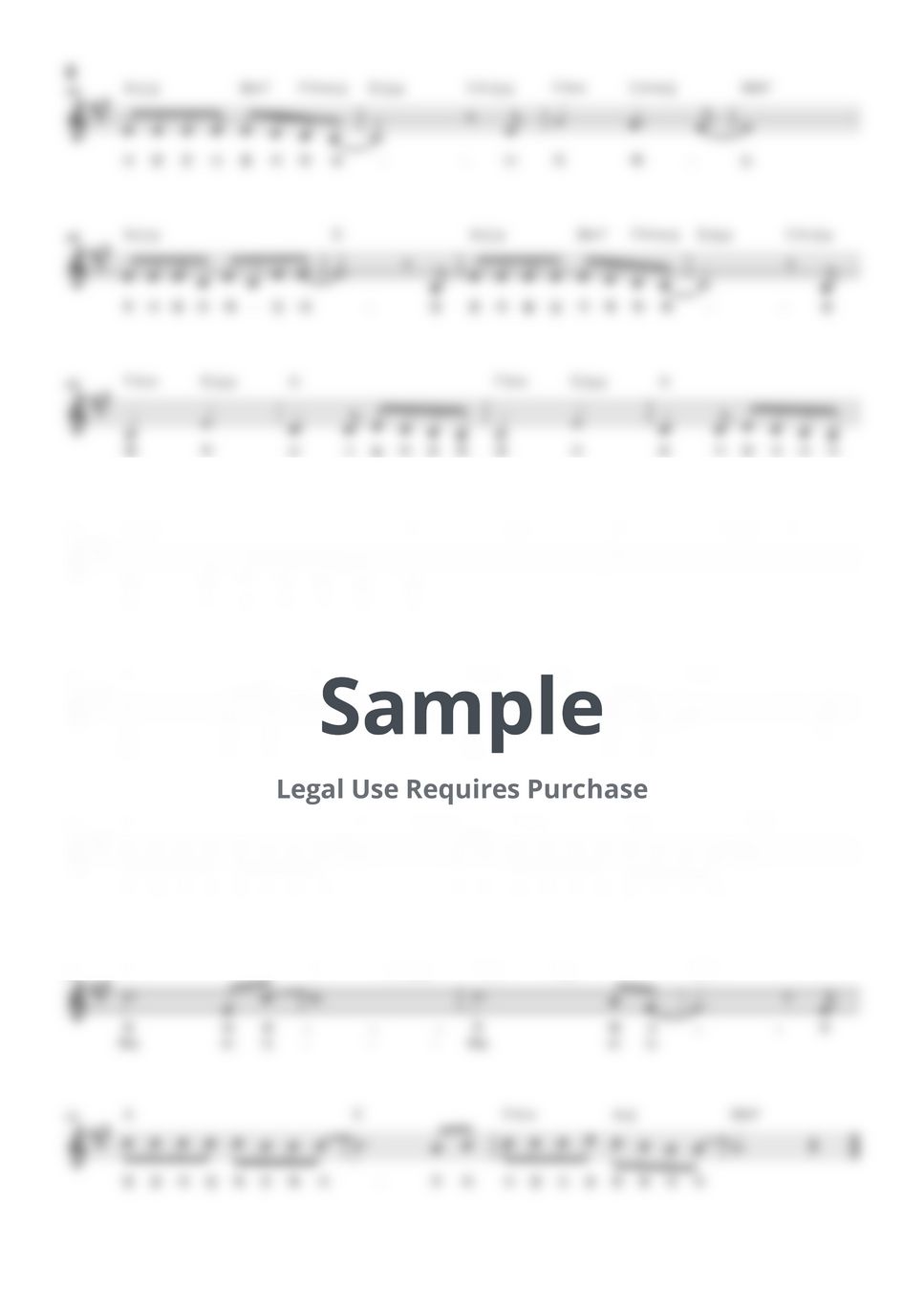 Martin Smuth,Stuart Garrard - 주 앞에 (Majesty) (A key 멜로디악보) Bản nhạc by ...