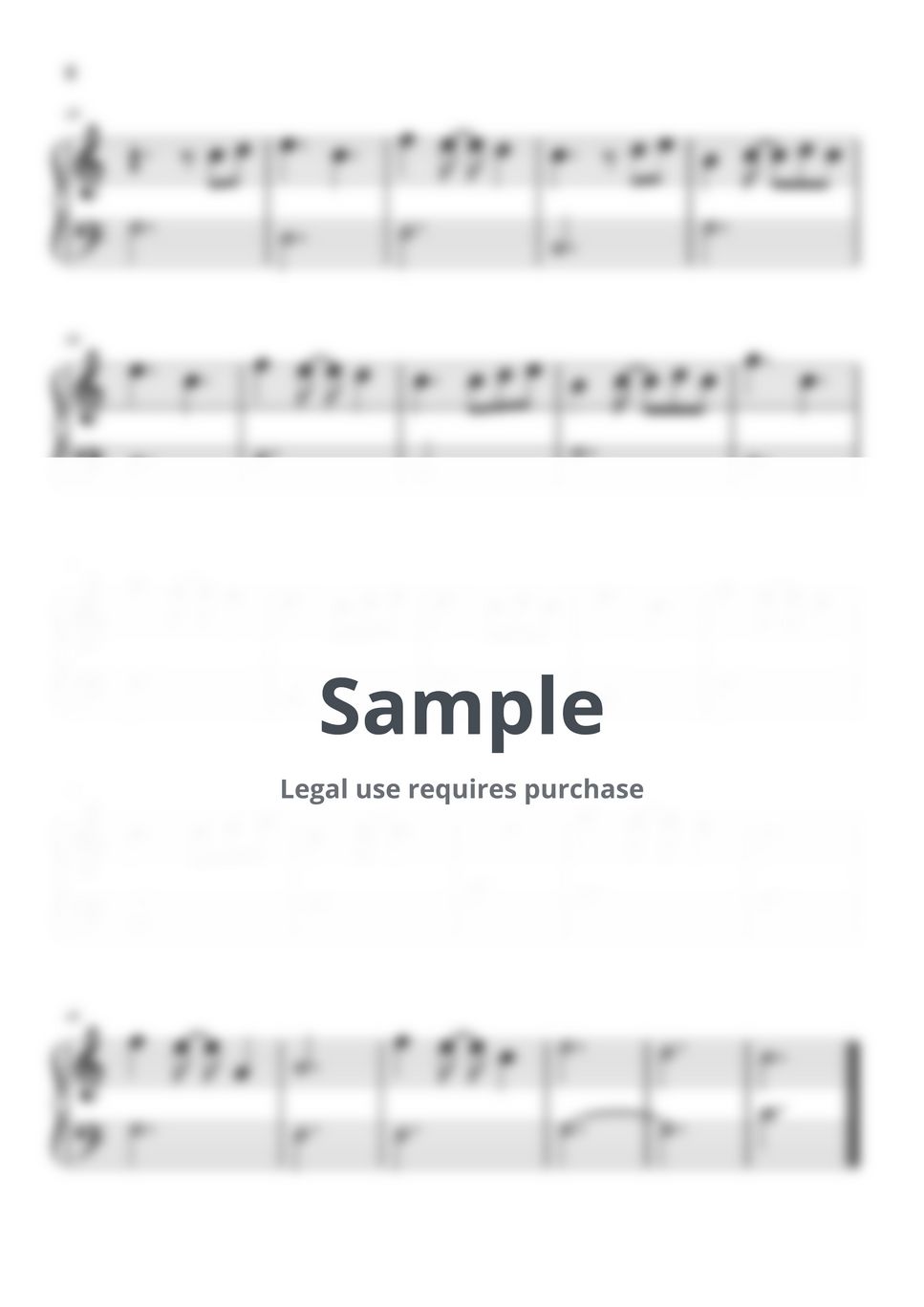 Ed Sheeran - Under the Tree (Easy Piano) Sheets by Marcia Rosa Koehler