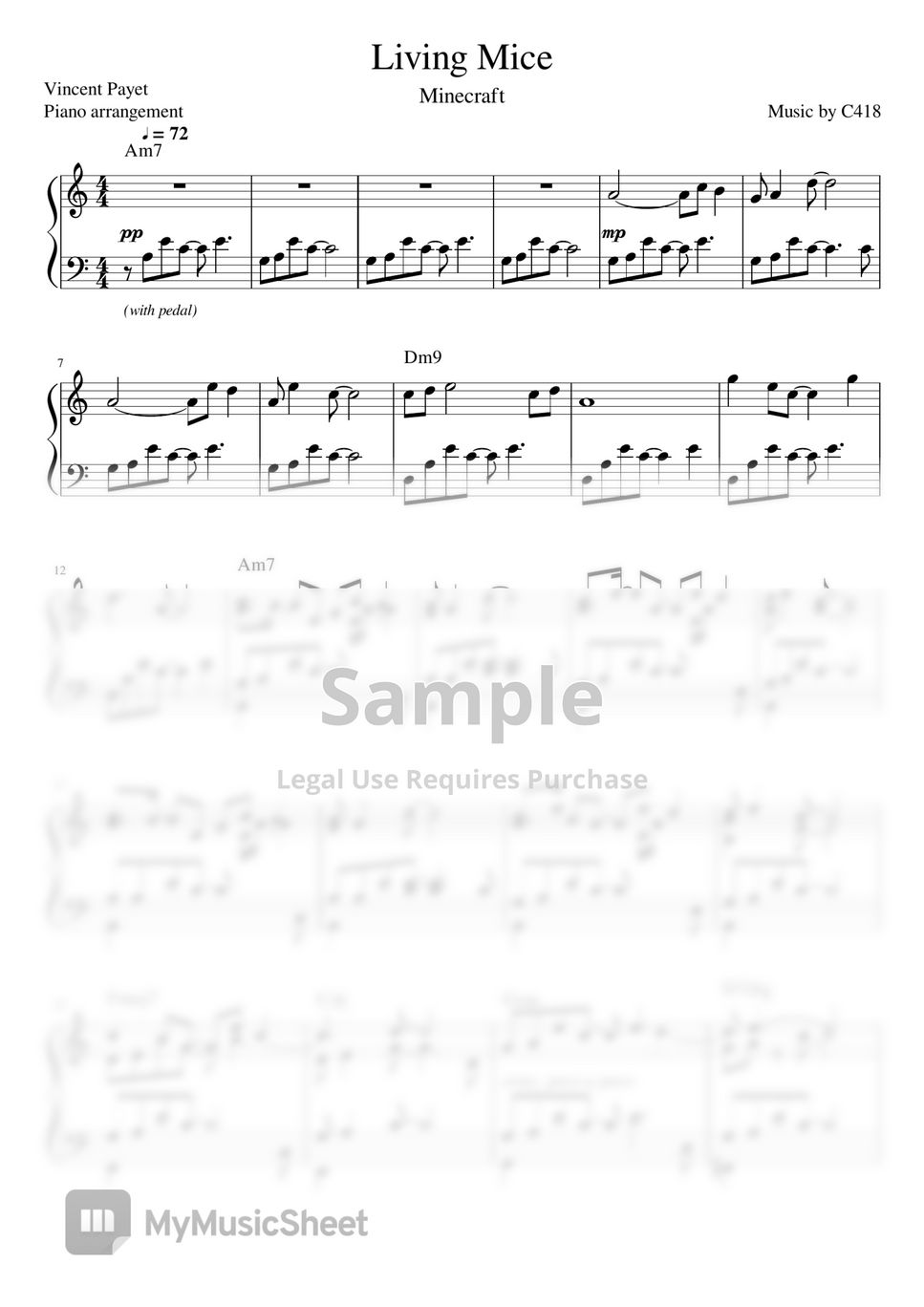 c418 - Living Mice Sheets by Vincent Payet