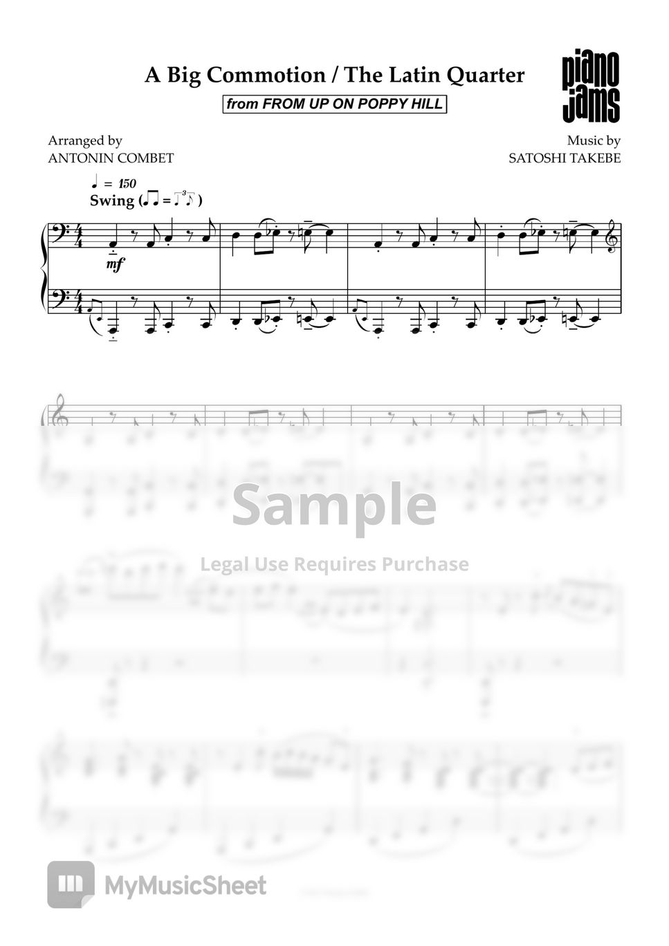 Satoshi Takebe - A Big Commotion / The Latin Quarter (From Up on Poppy ...