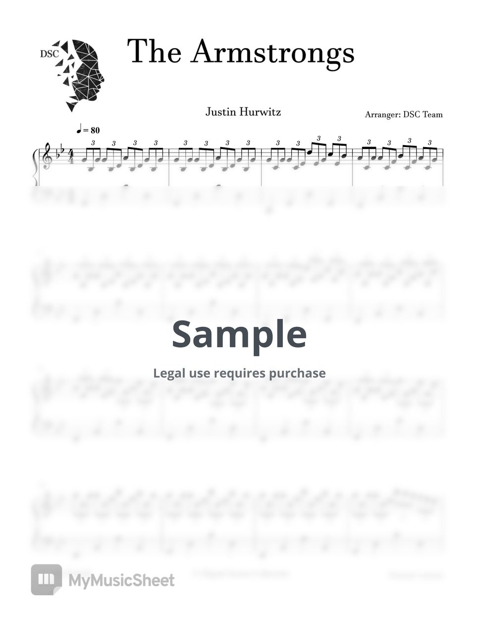 Justin Hurwitz - The Armstrongs (First Man OST) Sheets by Digital Scores Collection