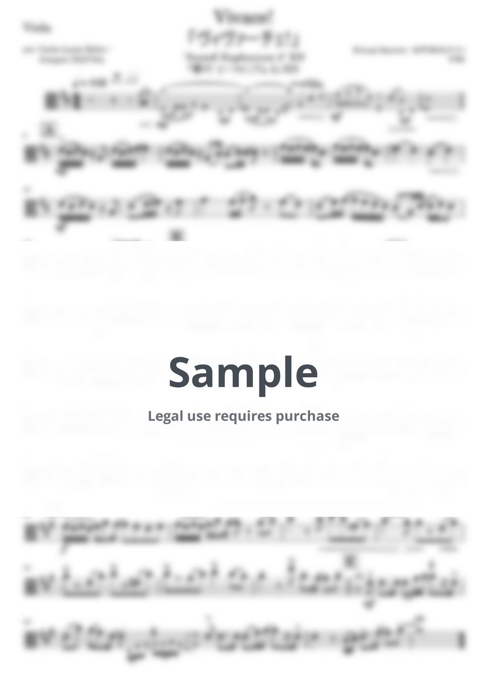 Kitauji Quartet / ZAQ - Vivace! | "Sound! Euphonium 2" ED 楽譜 by Carla ...