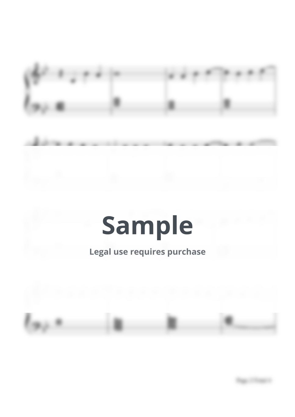 Wakakusa Kei - Mae Wo Muite (Hikaru no Go OST) Sheet Music by dogemusic