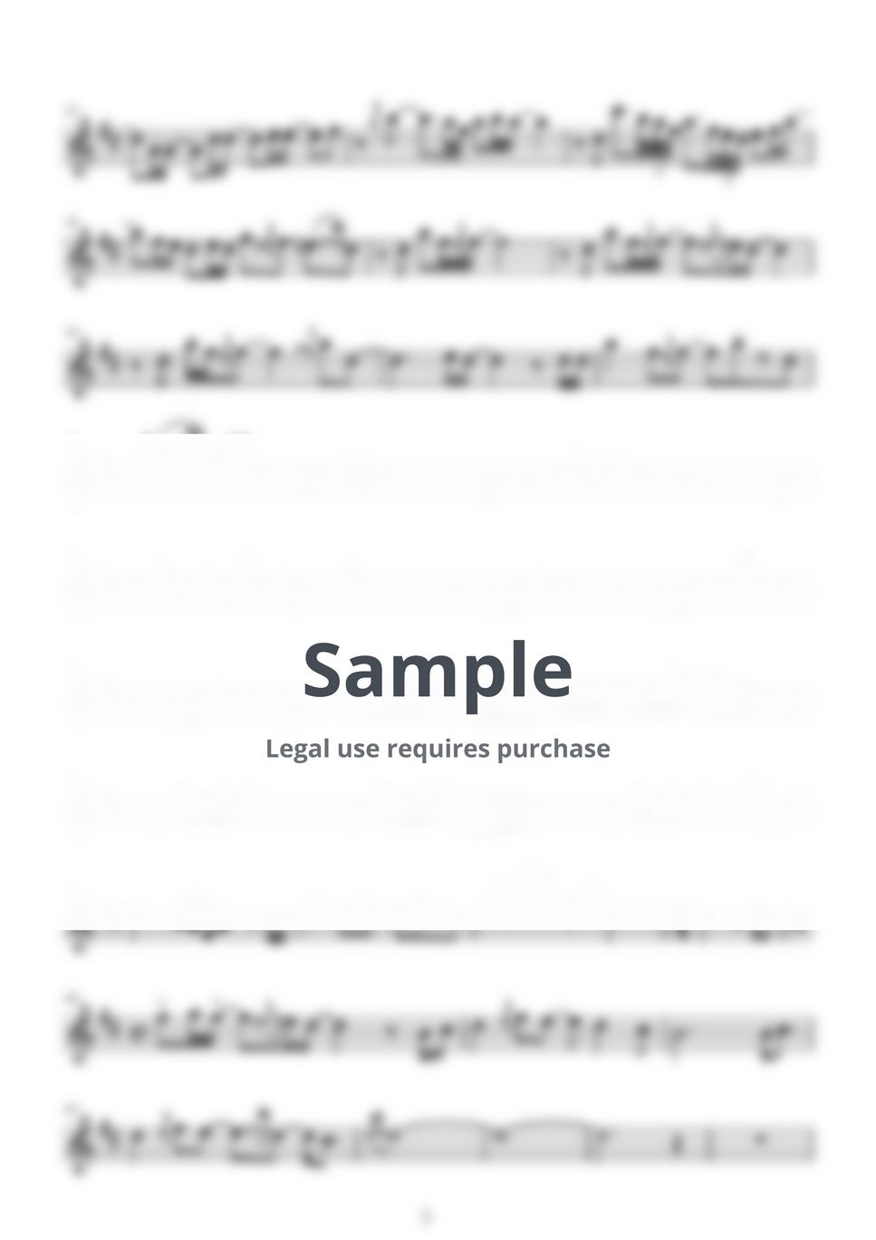 Kenny G - You're Beautiful Sheets by Shin Seo Young