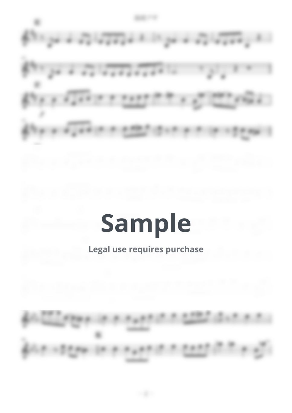 jon-YAKITORY - Chaotic Boogie (inB♭) Sheets by Hamanasu