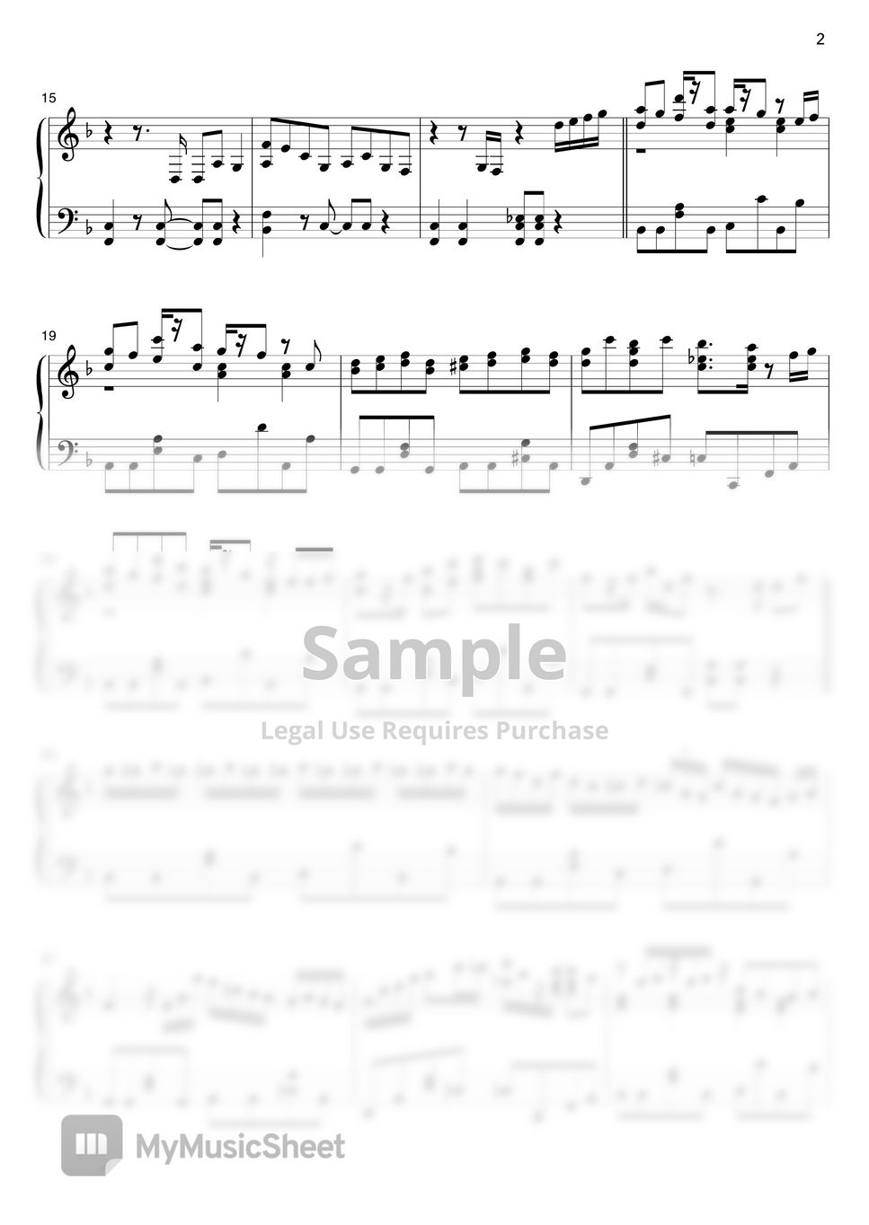 YOASOBI - Tabun Sheet Music by THETA PIANO