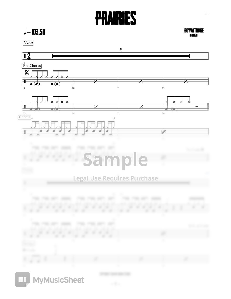 boywithuke - Prairies Sheets by Shawn Drum Studio