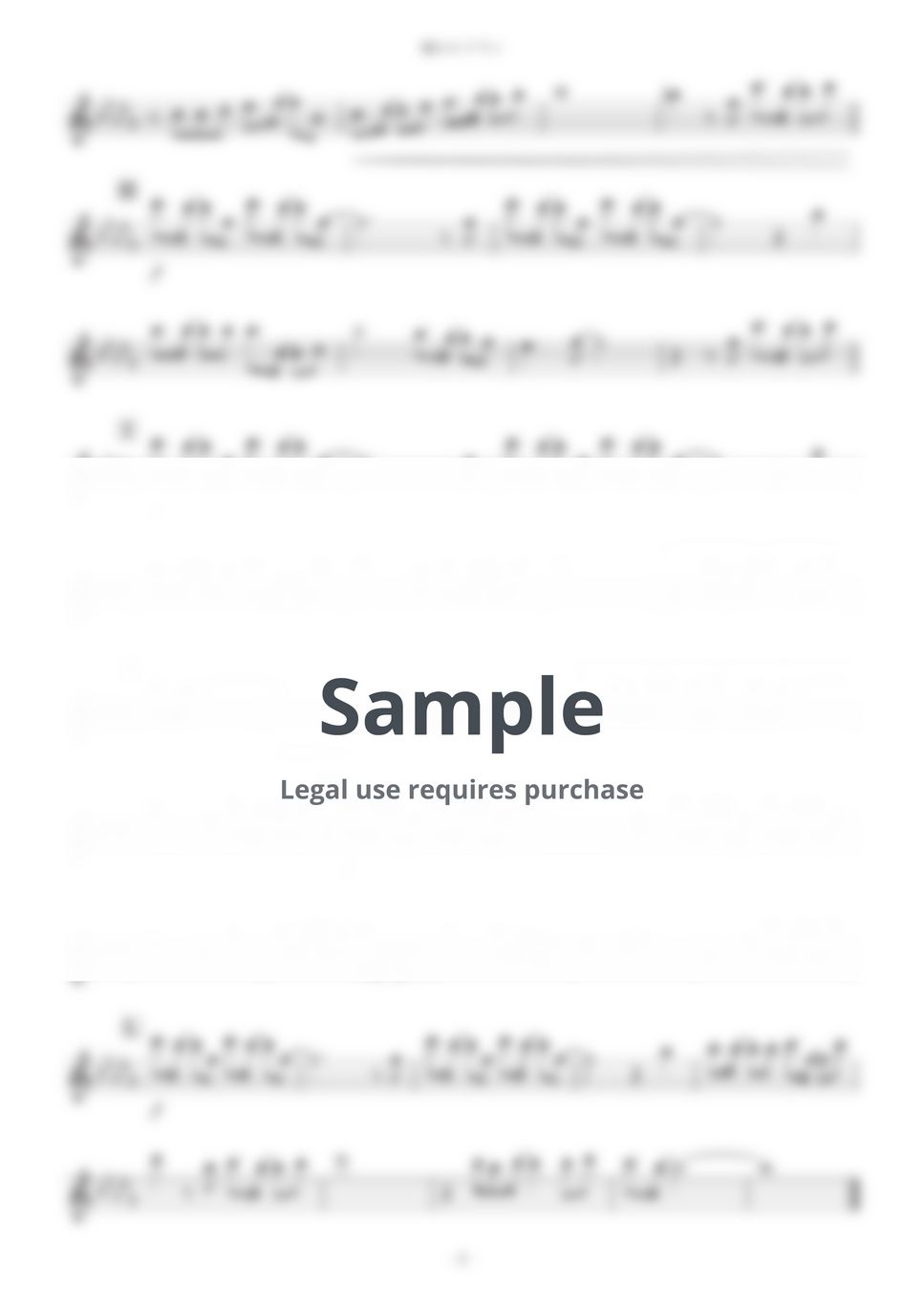 Neon Genesis EVANGELION - Soul's Refrain (B♭) Sheets by Kaname@Popstudio