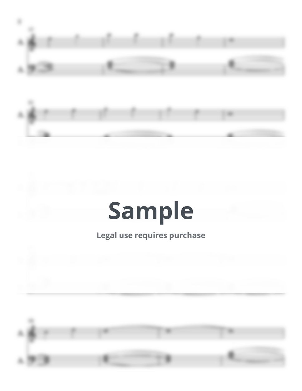 Synthly - In His Time (EASY PIANO SHEET) Sheet Music by Synthly