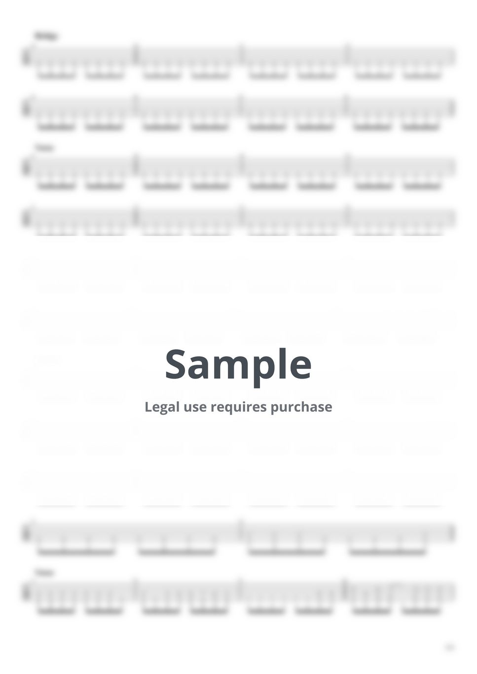 ASIAN KUNG-FU GENERATION - 【TAB譜】 ムスタング 악보 by tm_bass