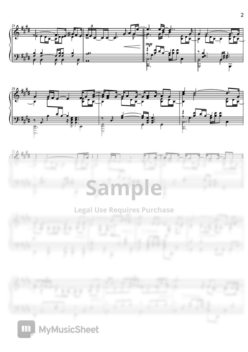 Elisa - Dancing Sheet Music