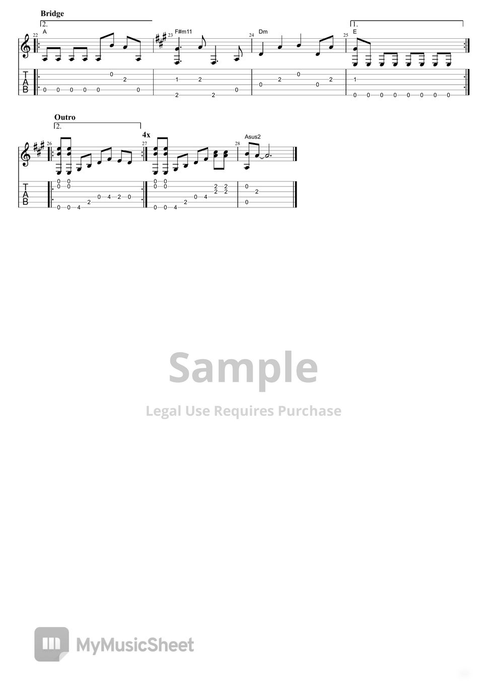 Oh, Pretty Woman - Oh, Pretty Woman (Acoustic Fingerstyle Guitar) TAB+1 ...