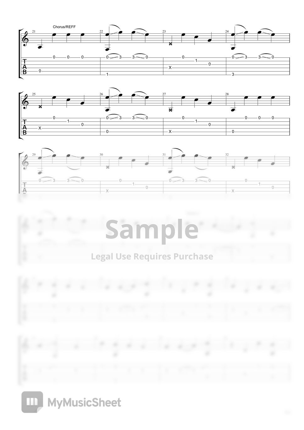 BTS (방탄소년단) - FAKE LOVE 악보 by Kelvin Vilten