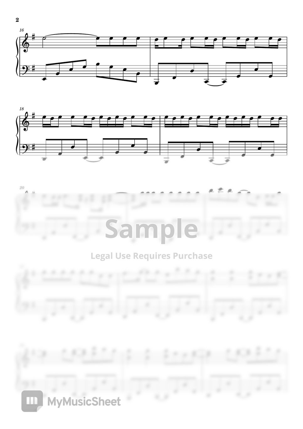 queen Bee - Monster's Ball (Helluva Boss) Sheet Music by Piano Go Life