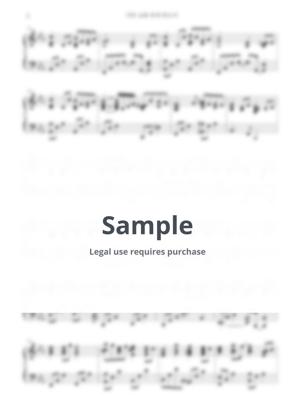김인식 이런 교회 되게 하소서 Let It Be A Church Like This 묵상피아노 F Ebkey Sheets