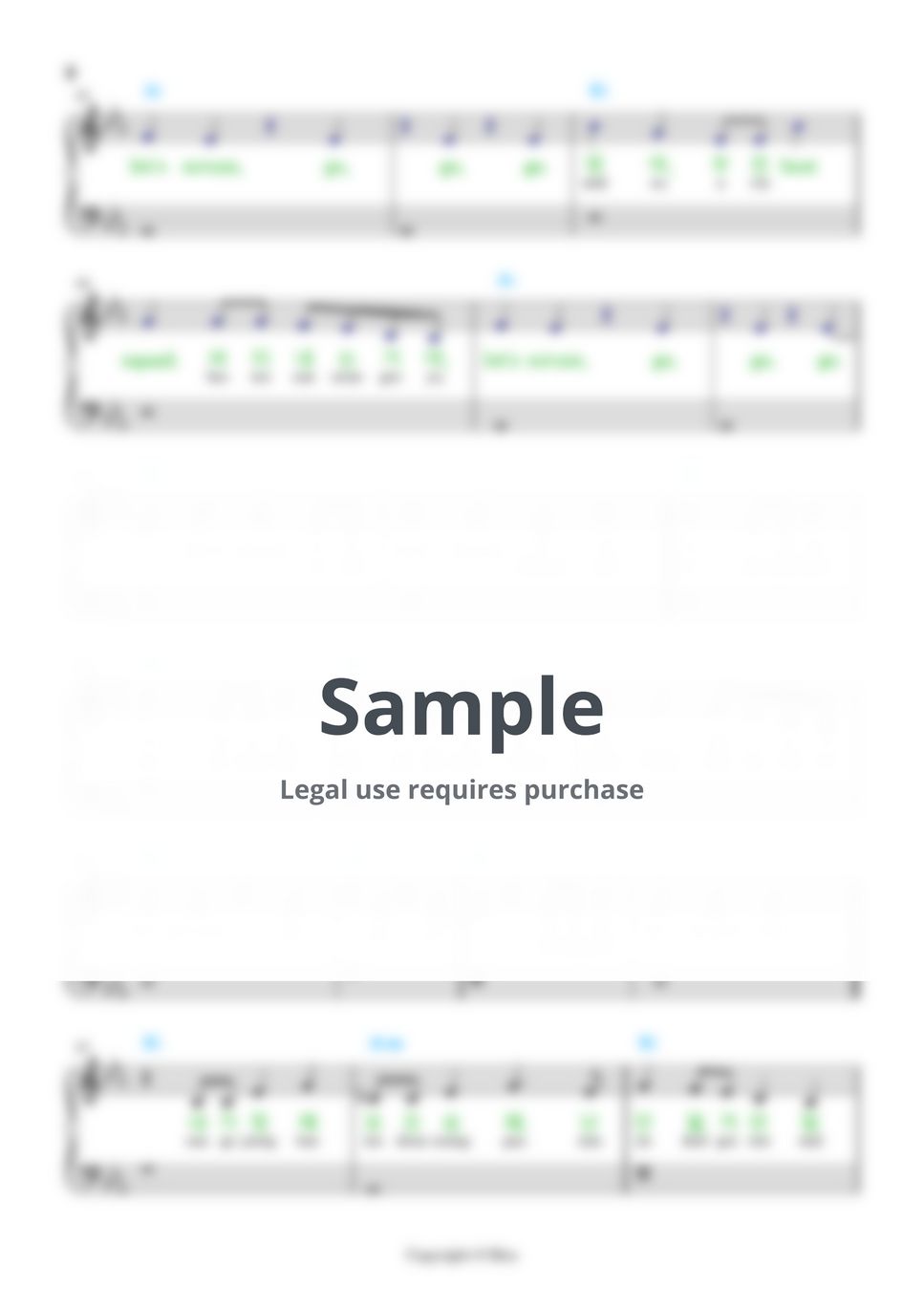 R U Next?, ILLIT - Scrum (kor/rom) 악보 by Rita B