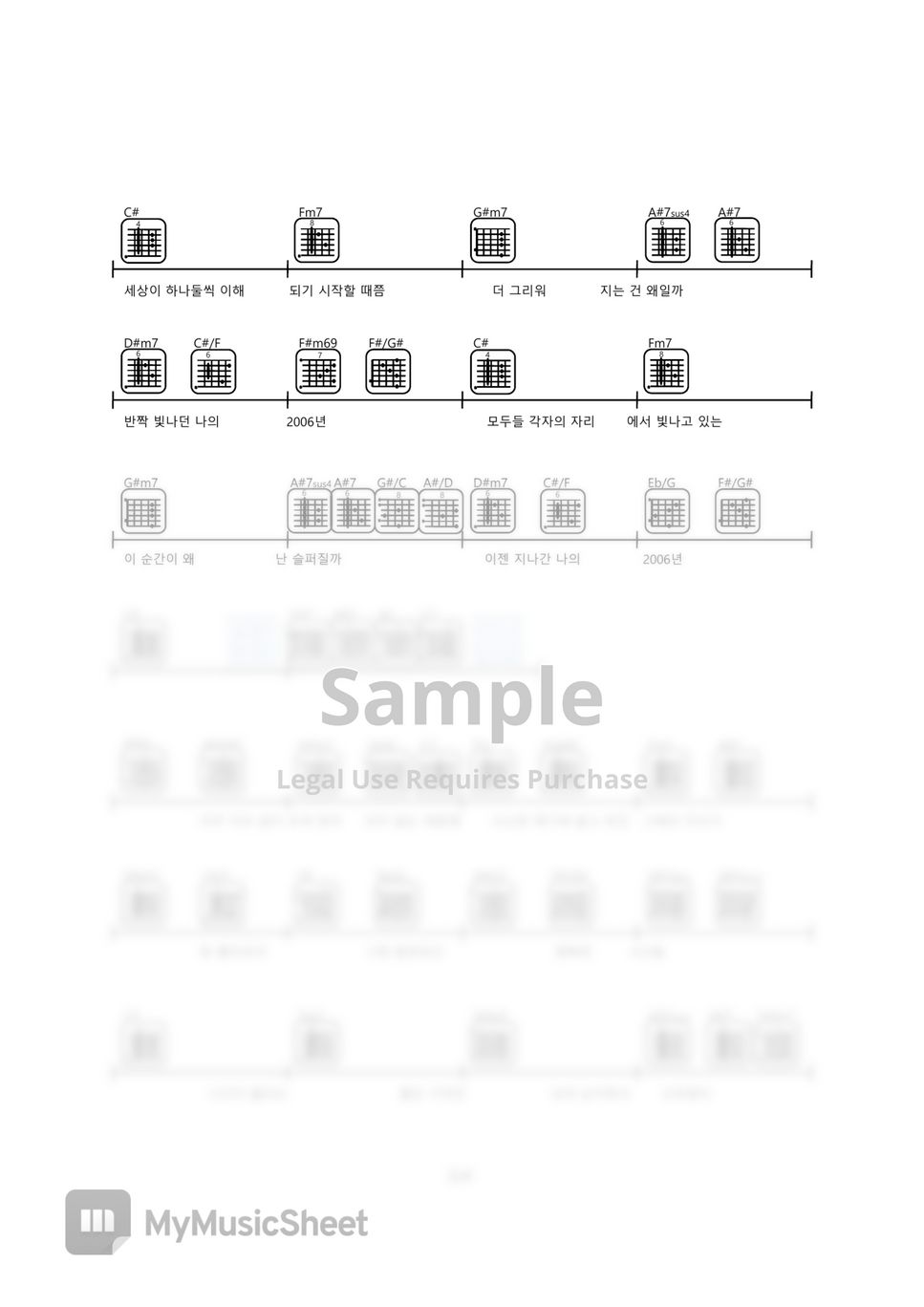 Bulletproof Guitar Chords