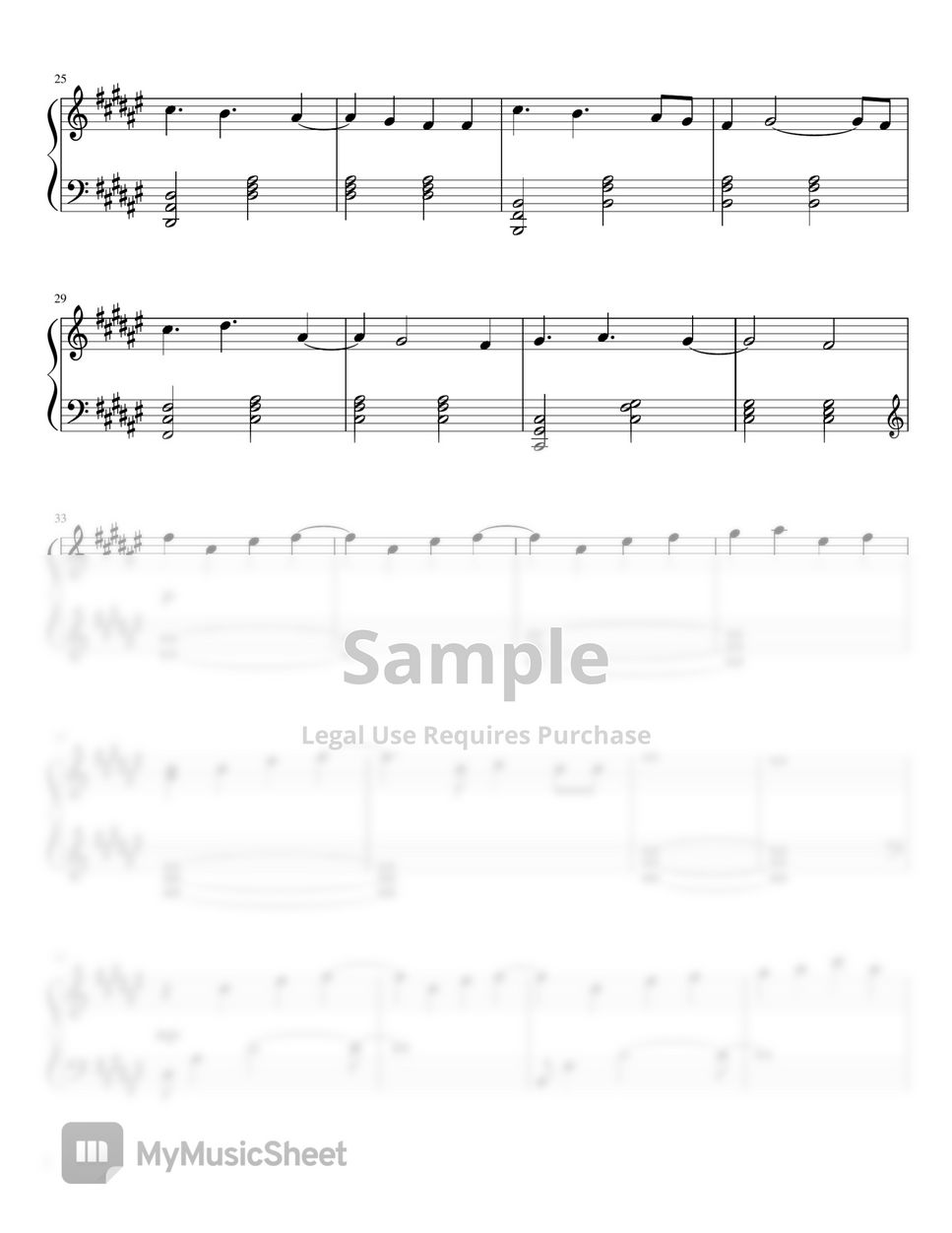 SLANDER - Love is gone Sheets by Lilizoe