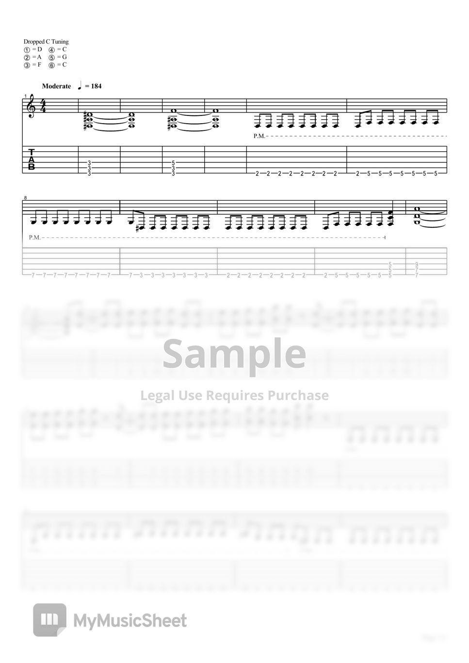 Who-ya Extended - VIVID VICE (TV Size.) Partitur by KIT Lw