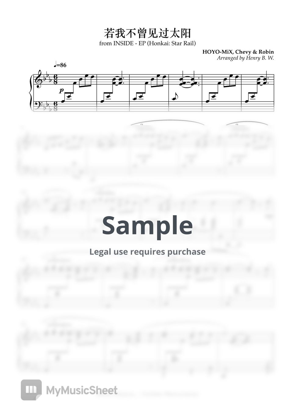 HOYO-MiX, Robin & Chevy - Had I Not Seen the Sun (Honkai: Star Rail ...