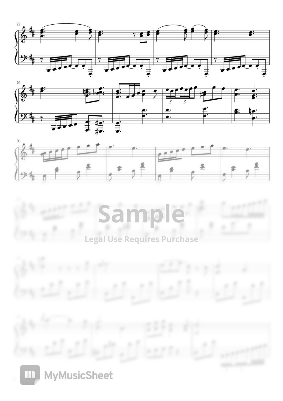 MapleStory BGM - Rudibrium Sheet Music by 3J MUSIC