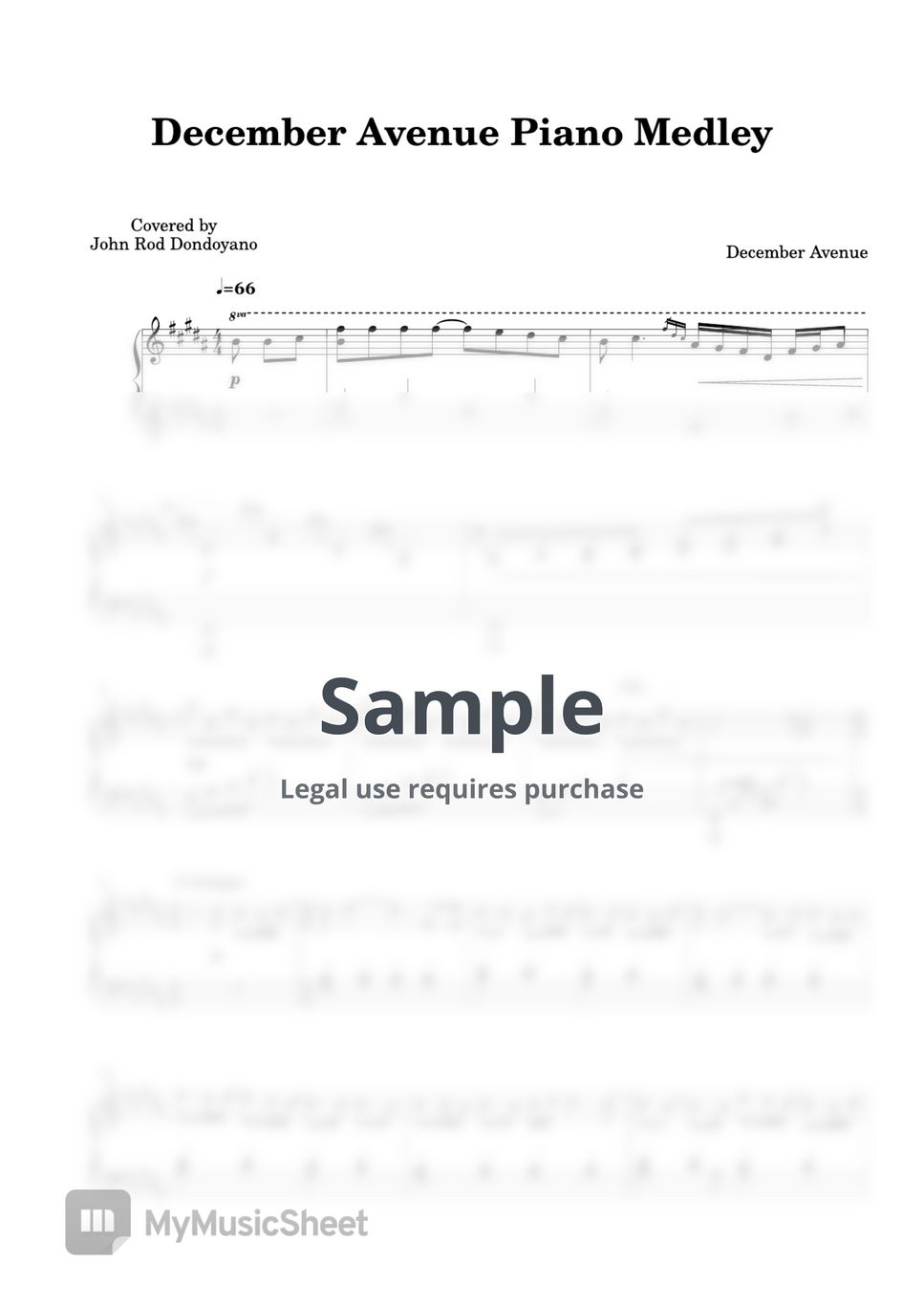 December Avenue - December Avenue Piano Medley (9 Songs in 8 Minutes ...