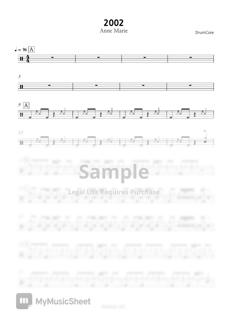 Anne Marie - 2002 Hoja by DrumCore