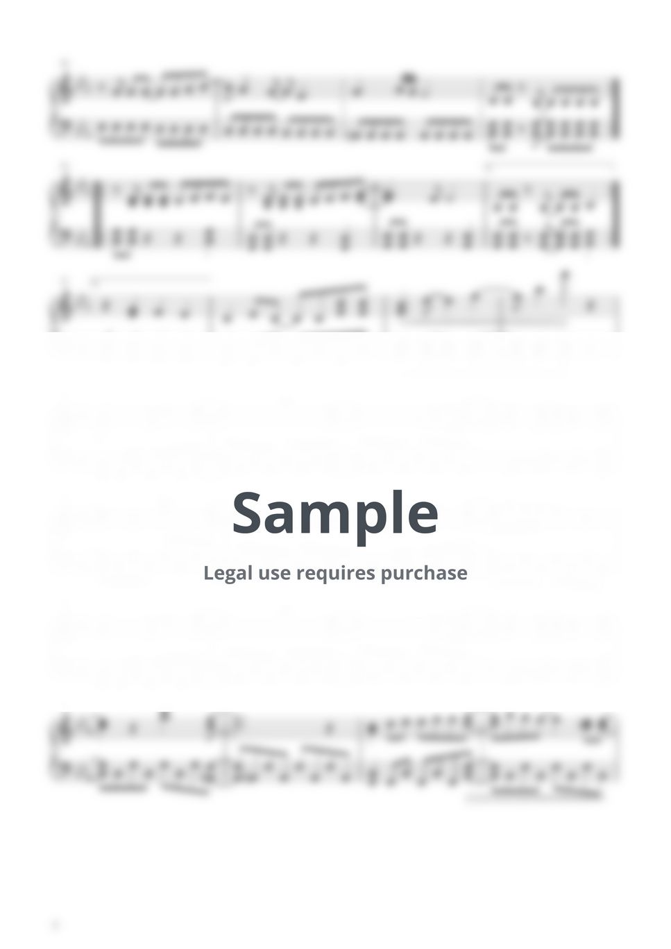 Ringo Shina - Gunjo Biyori (Easy, One chorus only) 악보 by Ray