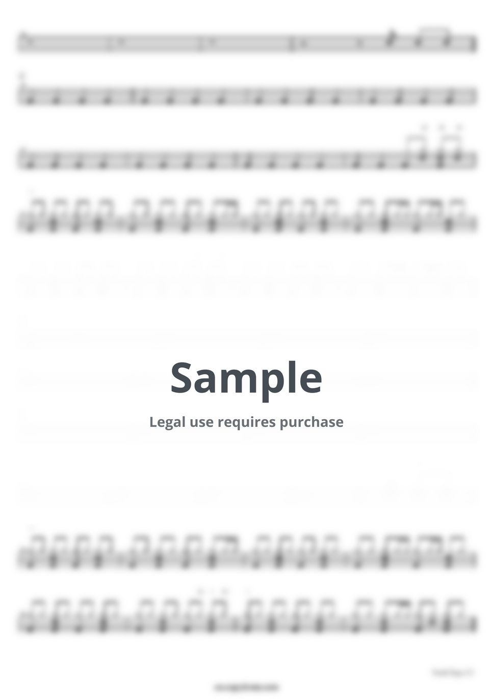 5 Seconds of Summer - Teeth Sheet Music by copydrum