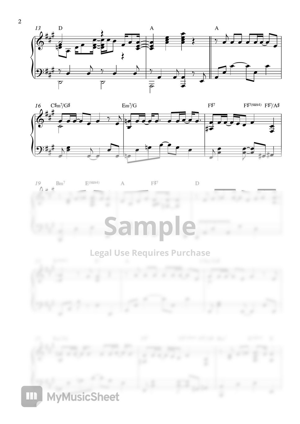 JOY - Hello(안녕) (Pop Arranged) 악보 by Pineapplechord