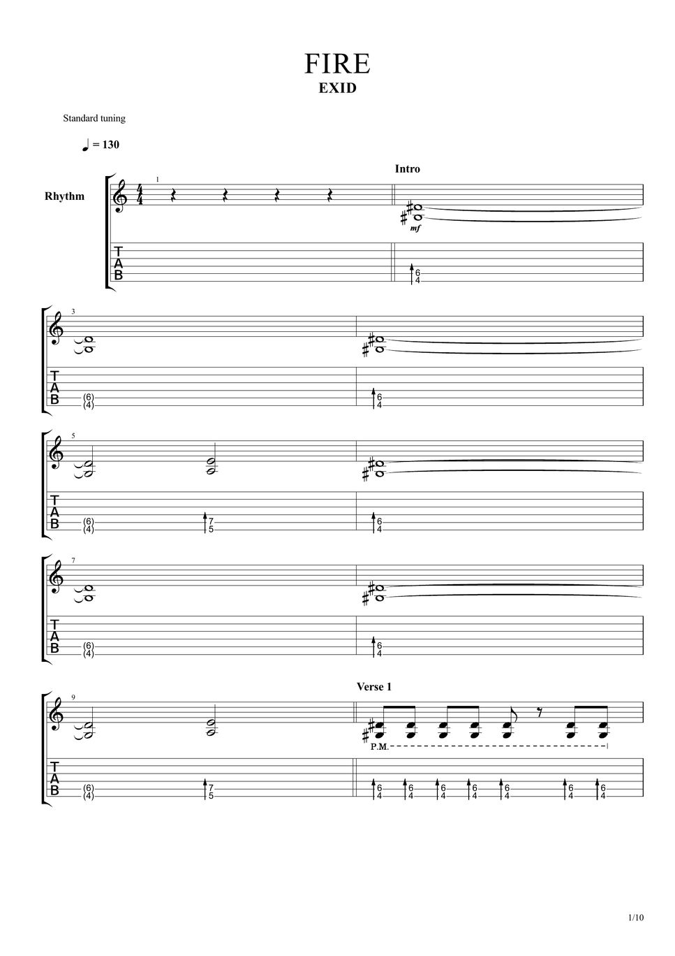 EXID - FIRE TAB by Rob Ethereal