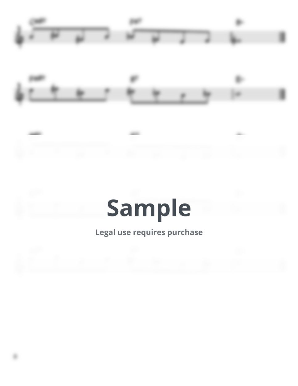 Charlie Parker - Lick Practice #6 -Blues For Alice (Jazz Violin) Sheet ...