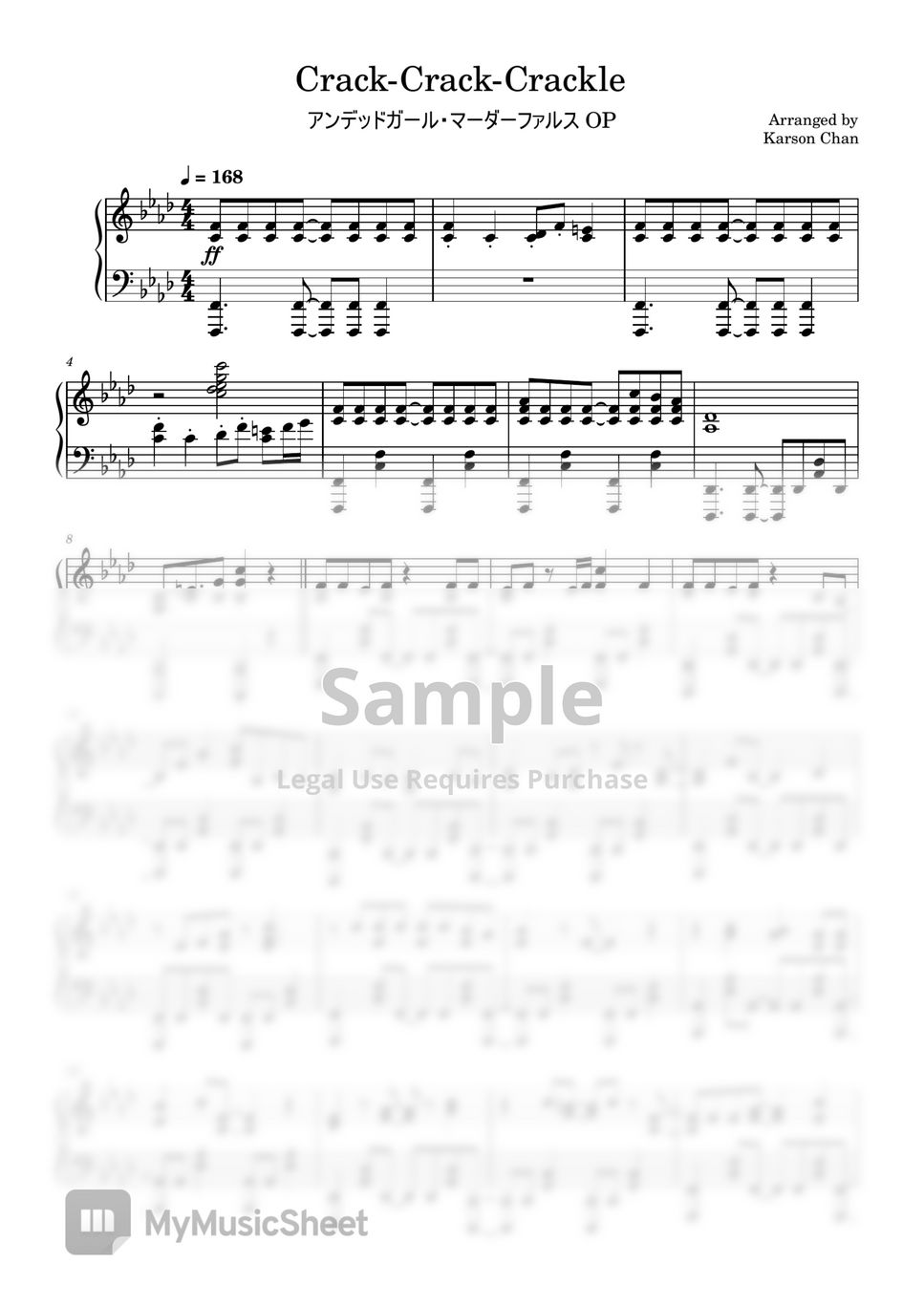 CLASS:y - Crack-Crack-Crackle Full Version (アンデッドガール・マーダーファルス OP ...