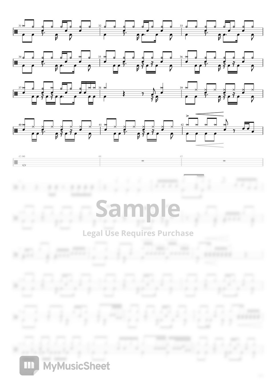 Tonick& 周國賢 - 時間的初衷 (Drum) Sheet Music by Dai Jo