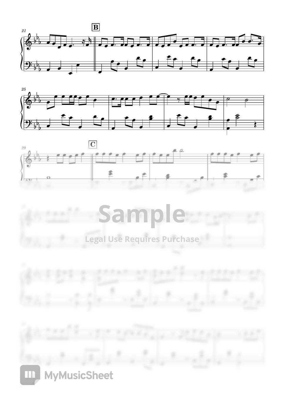 amazarashi - Sumida River 악보 by TTK