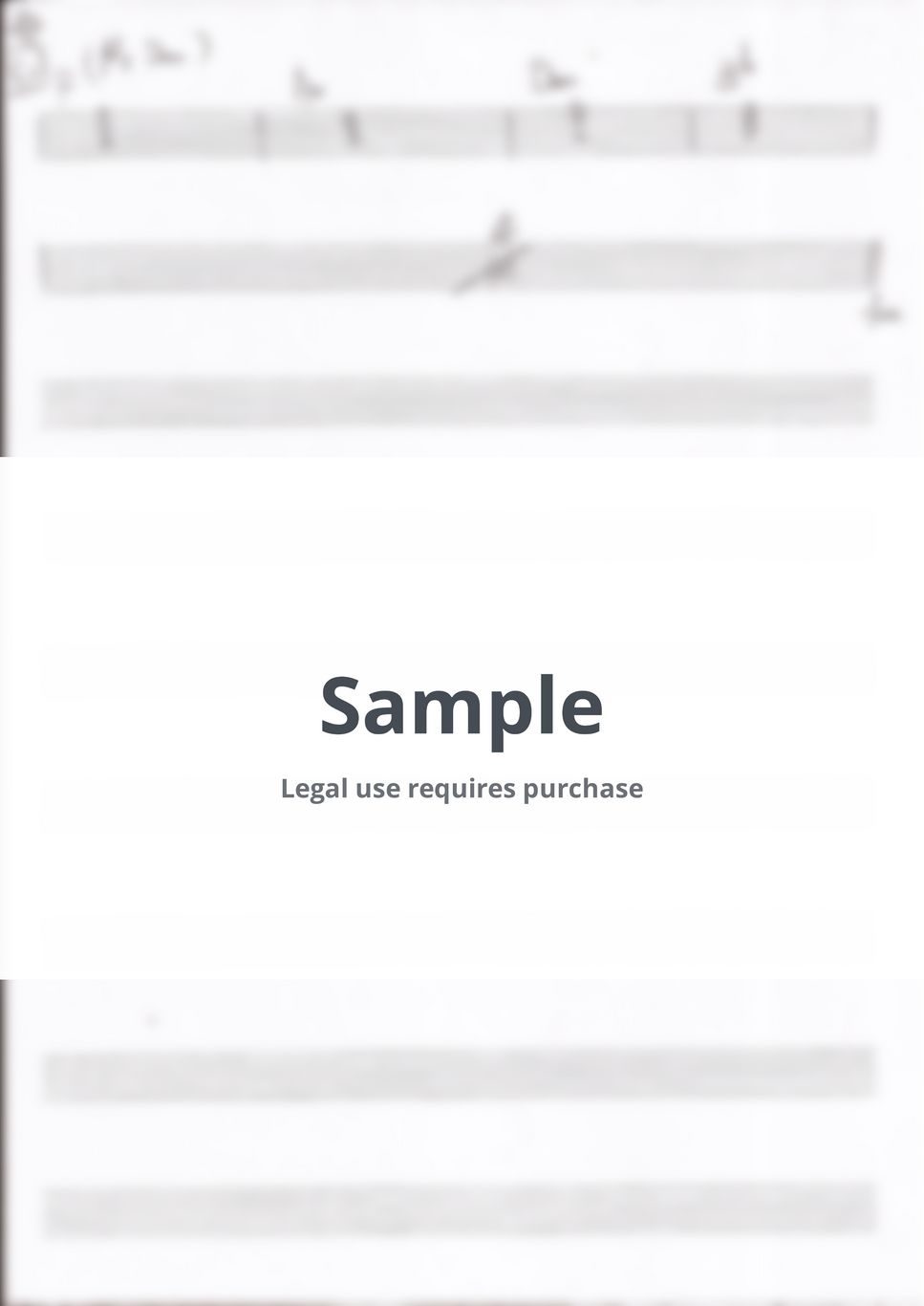 Jessie J Feat. B.o.B - Price Tag Tab + 단선 악보 by edward8561