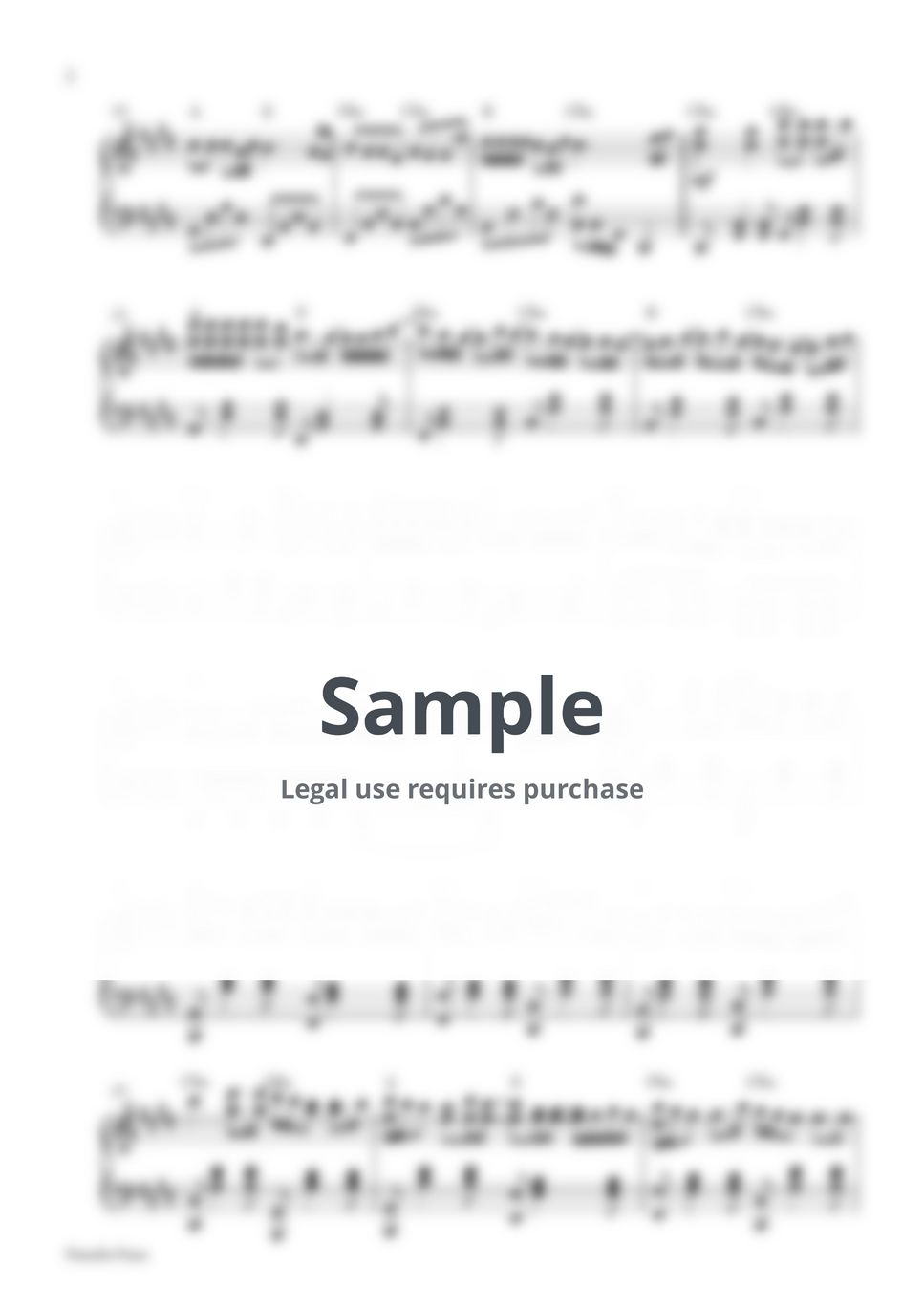 Alan Walker, Sofiloud (feat. RCB) - Team Side (Piano Sheet) Sheet Music ...