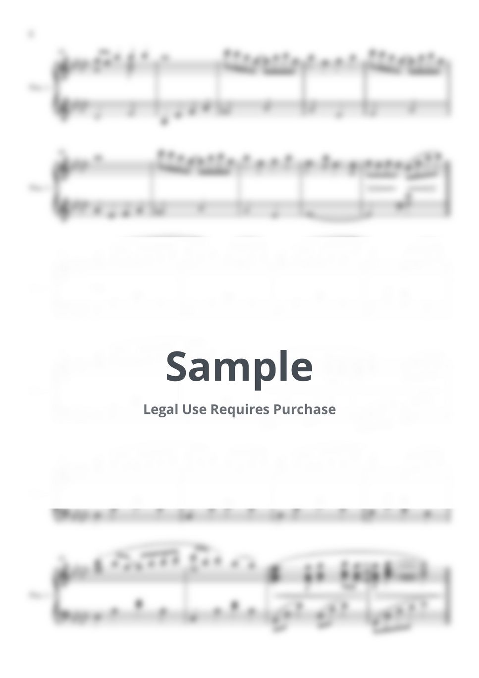 Jun Maeda, Chata - Dango Daikazoku (For Two Pianos) Sheets by Rexa ...