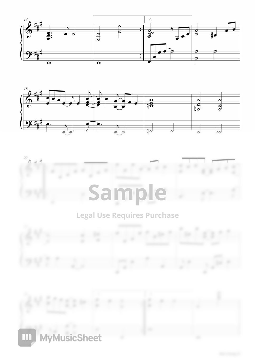 David Benoit - Kei's Song Sheet Music by 상상피아노